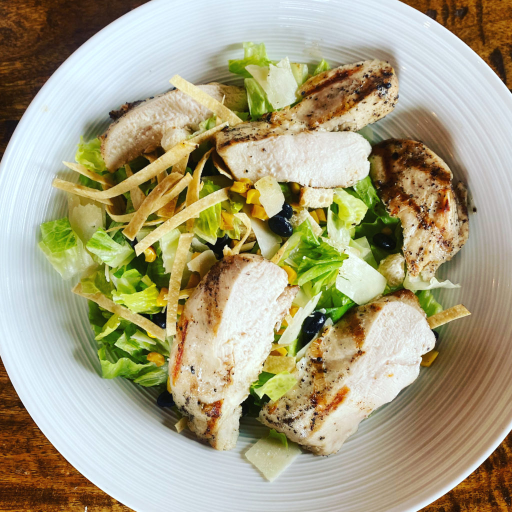 Mexican Chicken Caesar Salad